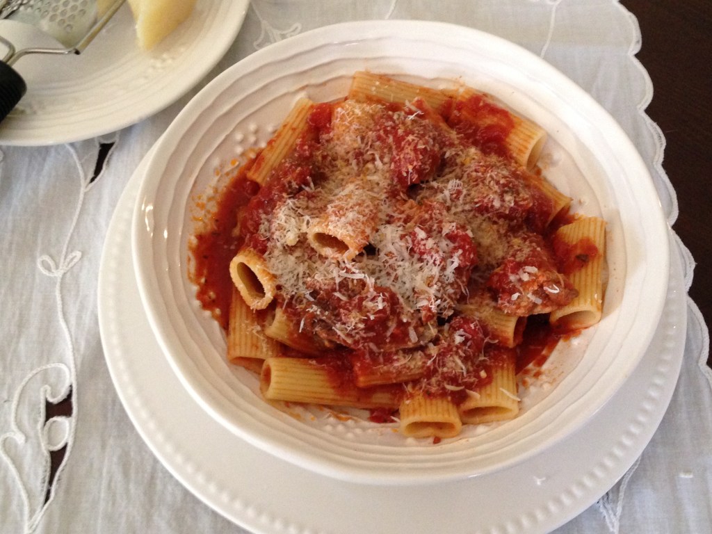 Mixed Beef And Pork Ragu With Rigatoni | apuginthekitchen